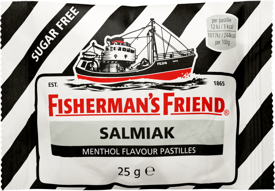 Fisherman’s Friend Salmiak Sugar Free | fishermansfriend.com